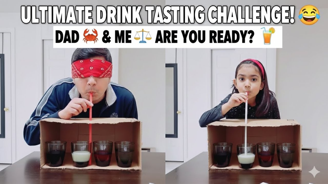 Blind Taste Test: किसका स्वाद सबसे तेज़ है? 😂 (Family Fun Challenge ...