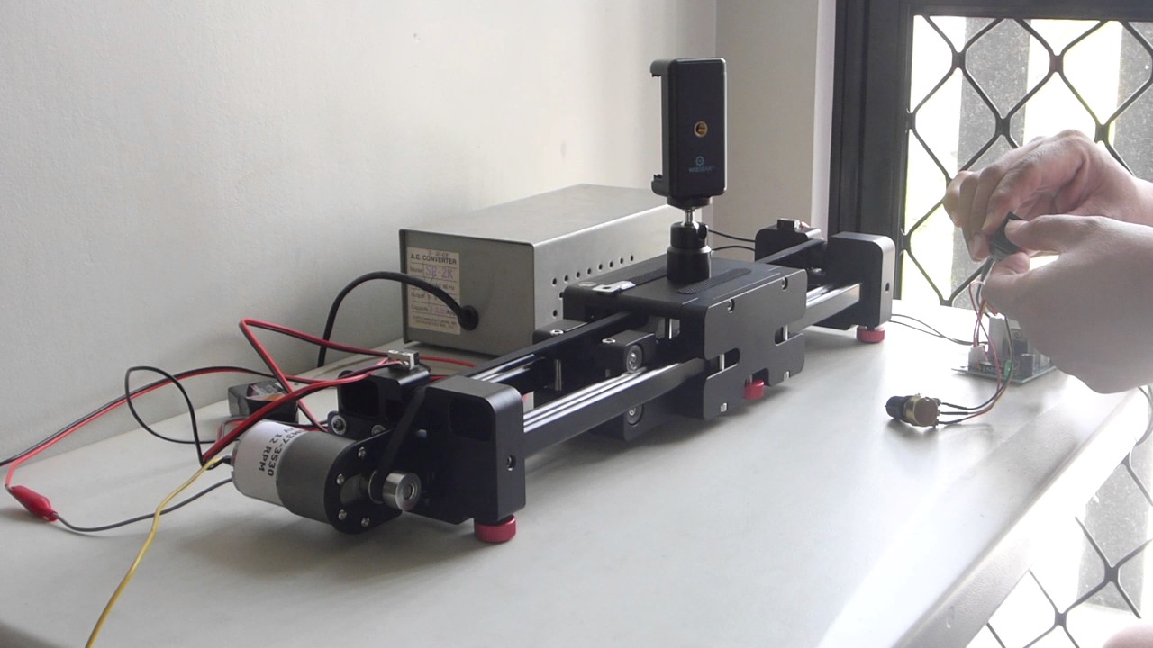 Slider Motor and Speed Controller Test - YouTube