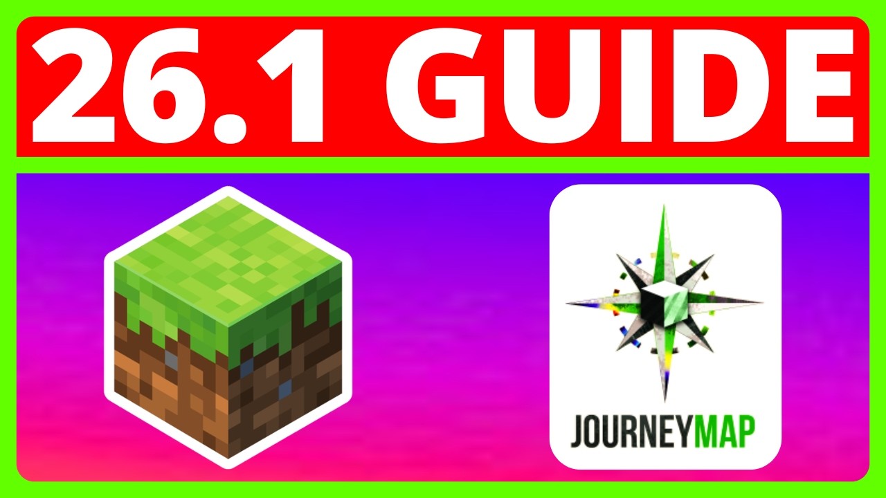 How To Download And Install JourneyMap For Minecraft Java 26.1 ...