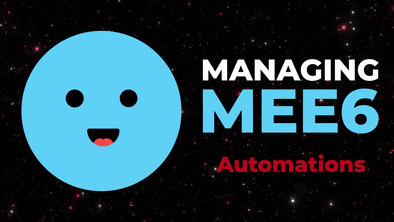 Managing MEE6 - Automations - YouTube