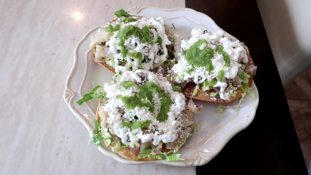 Como hacer Tostadas de Pata de Res - YouTube
