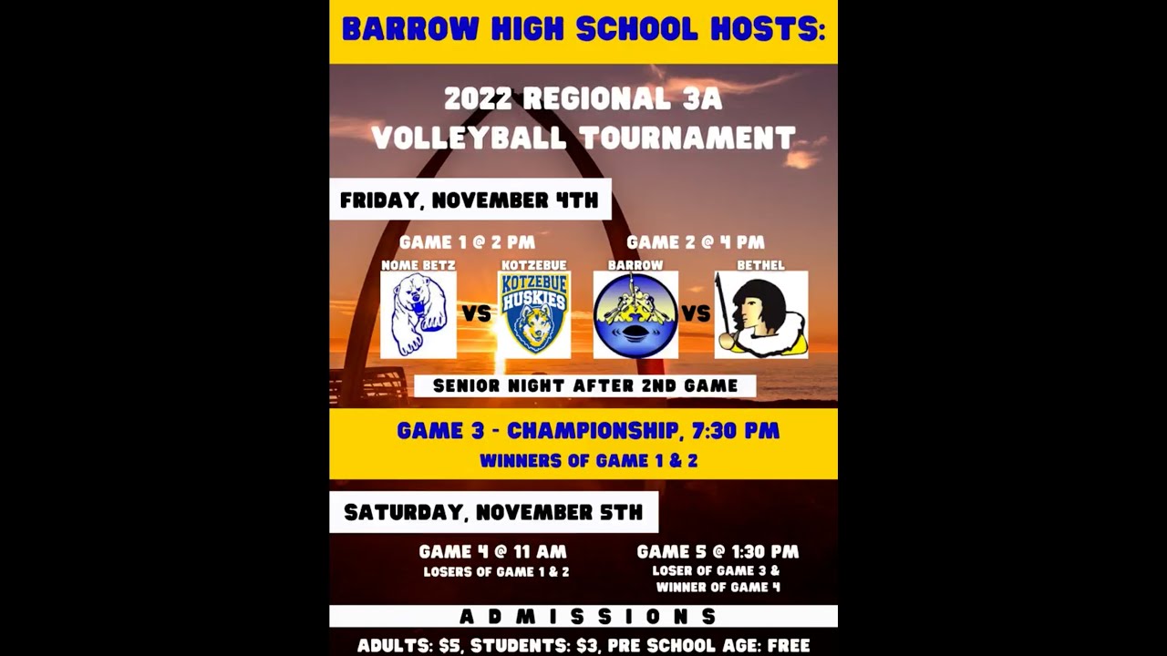 2022 REGIONAL 3A VOLLEYBALL TOURNAMENT - YouTube