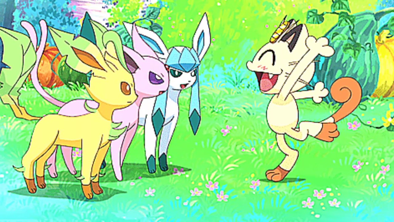 Pokemon Meowth's crazy dance gif - YouTube