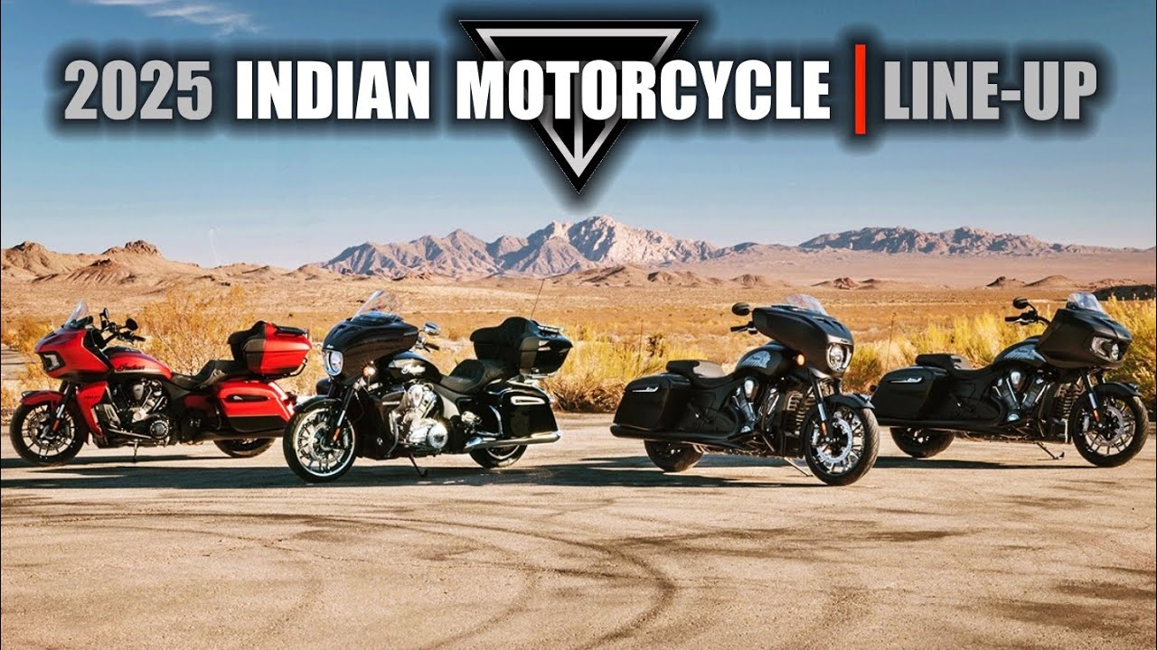 2025 Indian Motorcycle Line-Up - YouTube