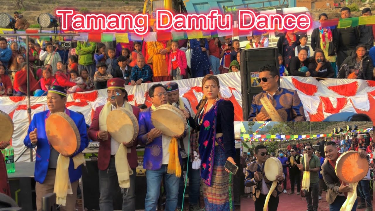 Tamang Selo Damfure Dance || bihe ma damfu dance #wedding #Hetauda ...