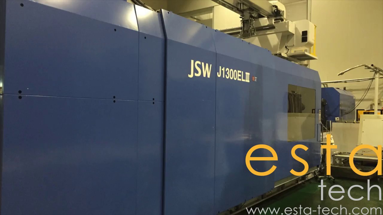 JSW J1300ELIII-5200H (YR 2005) USED ALL ELECTRIC PLASTIC INJECTION ...