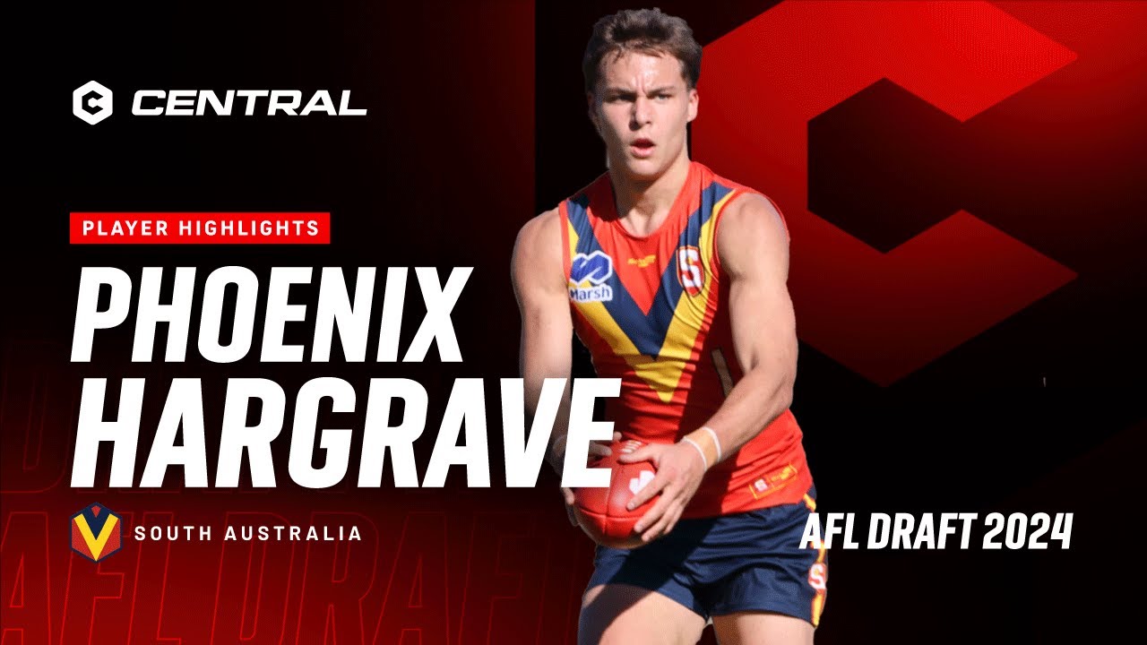 2024 AFL Draft - Phoenix Hargrave Player Highlights - YouTube