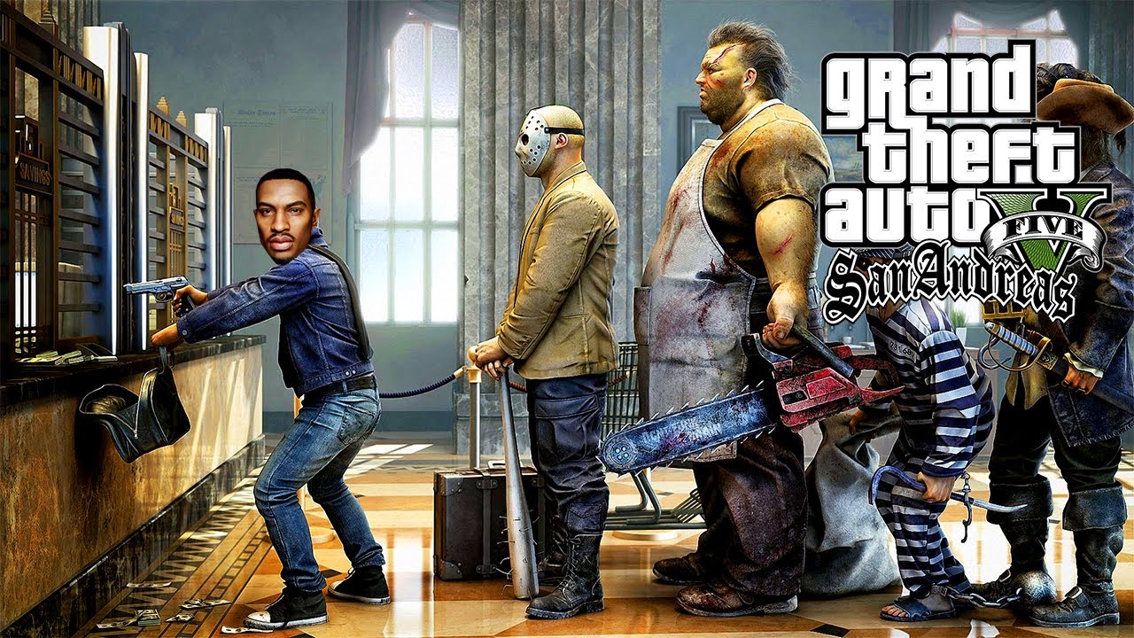 GTA SAN ANDREAS #6: MÀN CƯỚP NGÂN HÀNG VÔ TIỀN KHOÁNG HẬU - YouTube