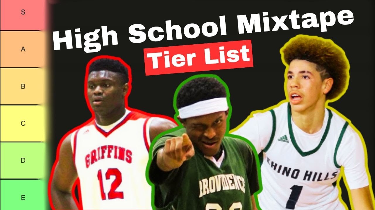 The ULTIMATE Highschool Basketball Mixtape Tier List - YouTube