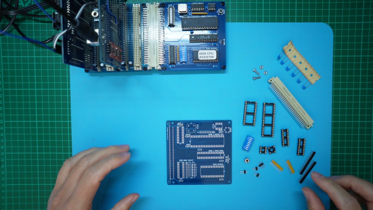 Minimalist Europe Card Bus (MECB) - MOS 6502 or WDC W65C02 CPU Card ...
