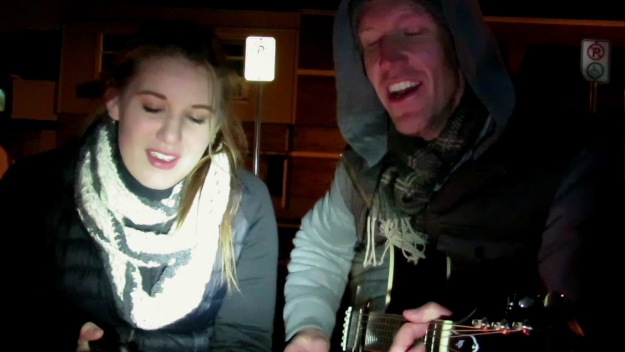 Timothy Ryan performing for the homeless in Chilliwack British Columbia ...
