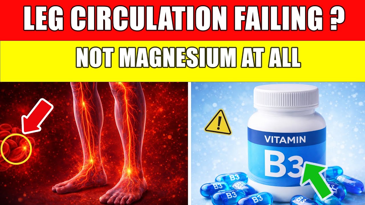 SENIORS: This ONE Vitamin Restores Leg Circulation After 60 (NOT ...