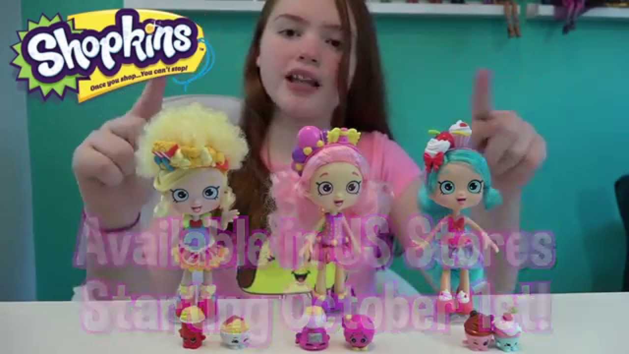 Shopkins Shoppies - Mommy & Gracie Show REVEAL! - YouTube