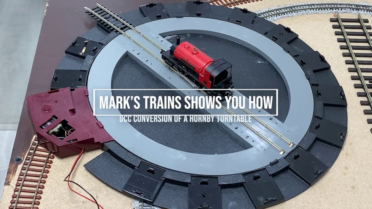 Mark's Trains shows you how - DCC conversion of a Hornby turntable ...