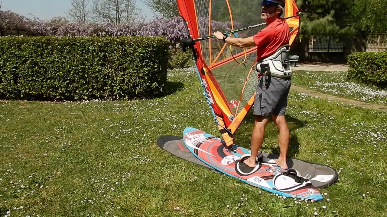 Windsurf, teoria: Power and Speed Jibe (strambata in planata) - YouTube