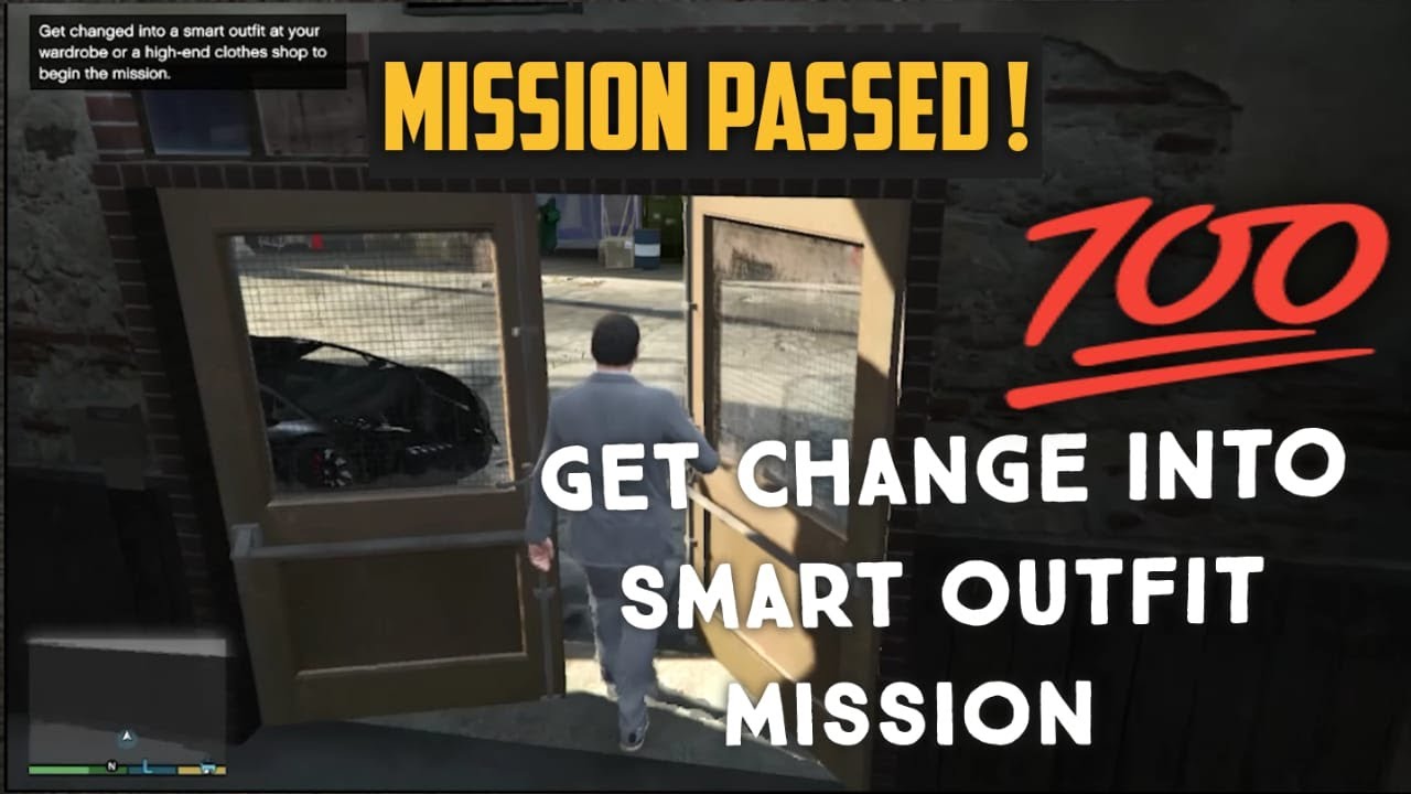 How To Get Changed Into A Smart Outfit For GTA5 Mission