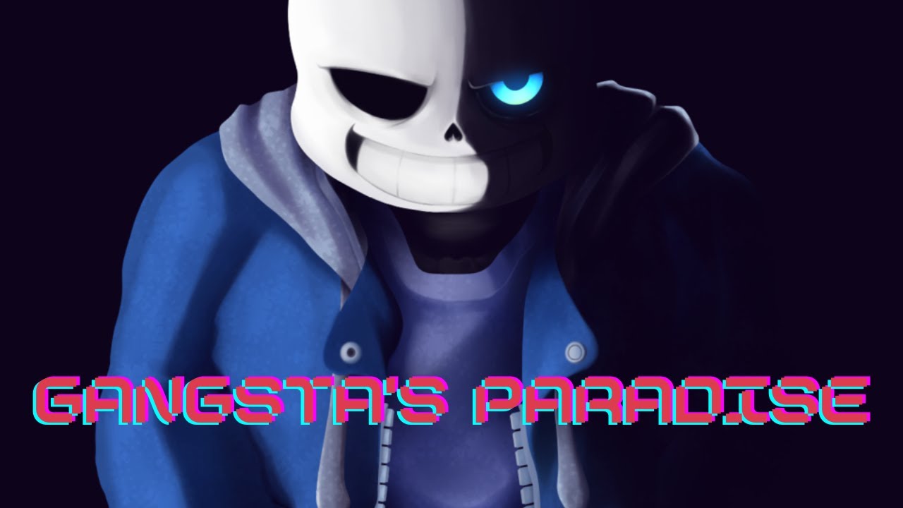 Undertale Sans Edit - Gangsta's Paradise - YouTube