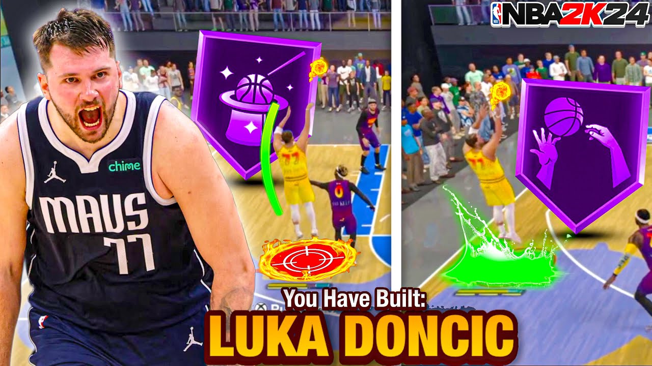 This Luka Doncic Build is UNREAL in REC on NBA 2K24 - YouTube