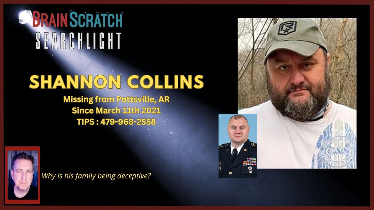 Shannon Collins - Veteran Missing from Pottsville, AR | SEARCHLIGHT ...