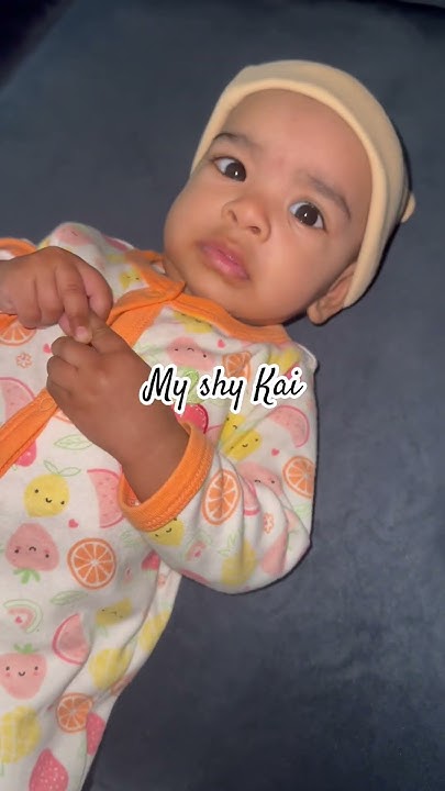 Shy Kai is Love Bug 🐞 ️ #baby #cutebaby 🐻 - YouTube