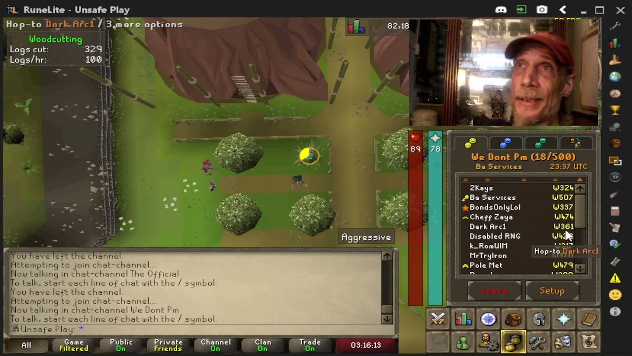 Old School Runescape 12 Useful And Active Clan Chats - YouTube