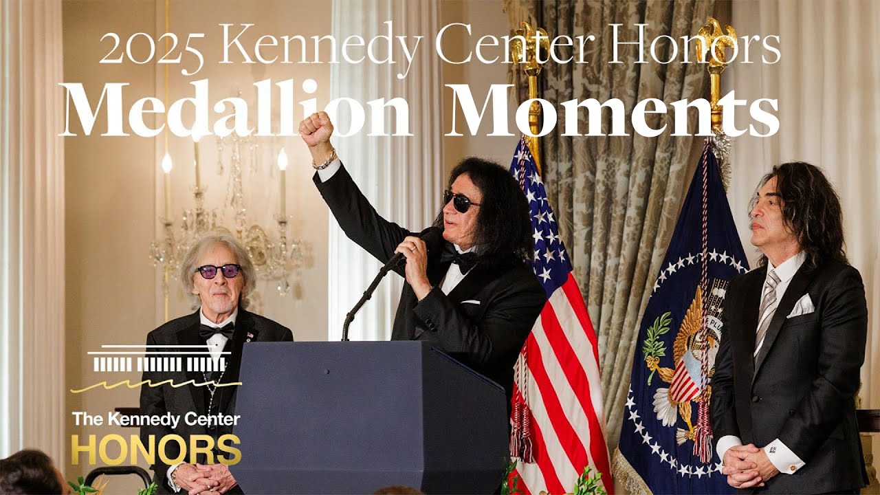 2025 Kennedy Center Honors Medallion Ceremony Sizzle - YouTube