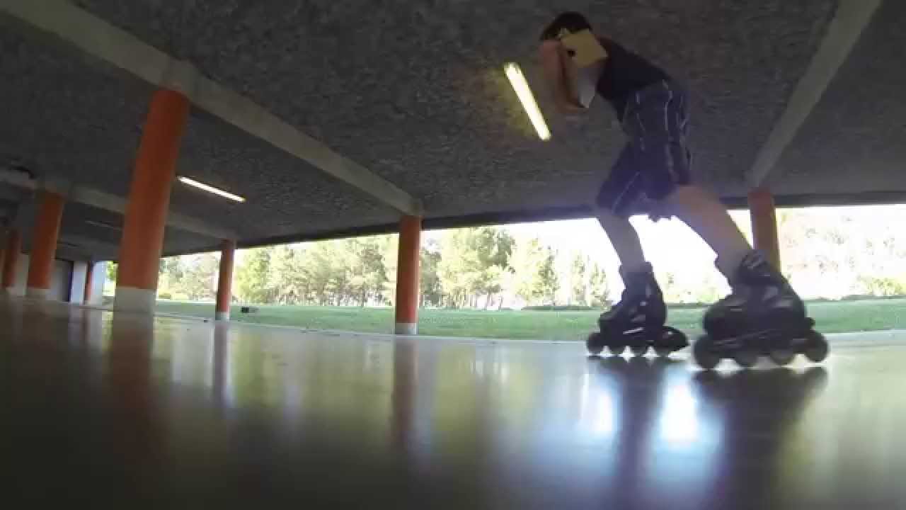 Nerf Battle Roller Skating Edition - YouTube