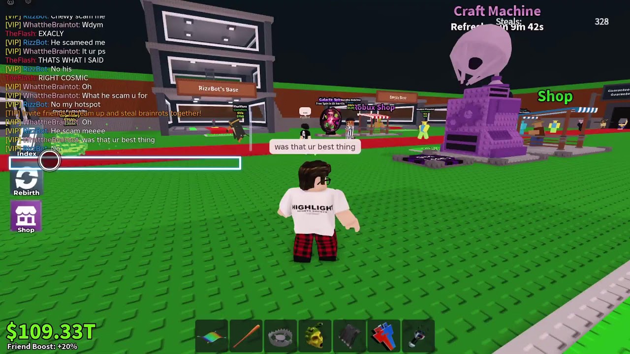 Steal a brainrot! CHILLING WITH LIVE GAMEPLAY! - YouTube