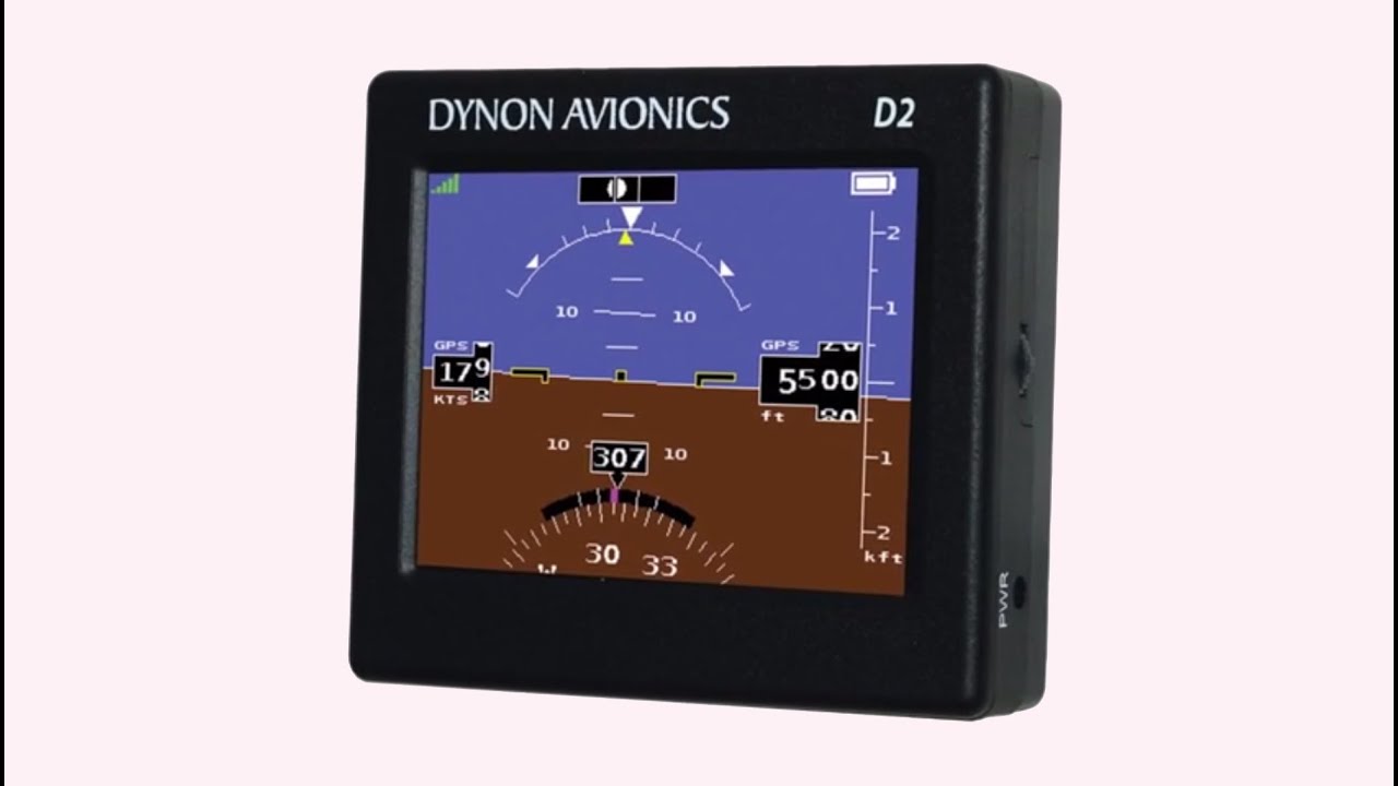 Dynon Avionics D2 Pocket Panel Portable EFIS - YouTube