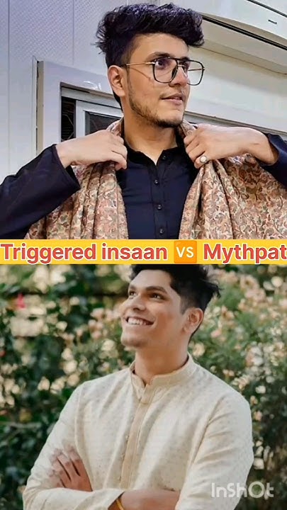 Triggered Insaan 🆚 Mythpat | #triggeredinsaan #mythpat #nischaymalhan @triggeredinsaan - YouTube