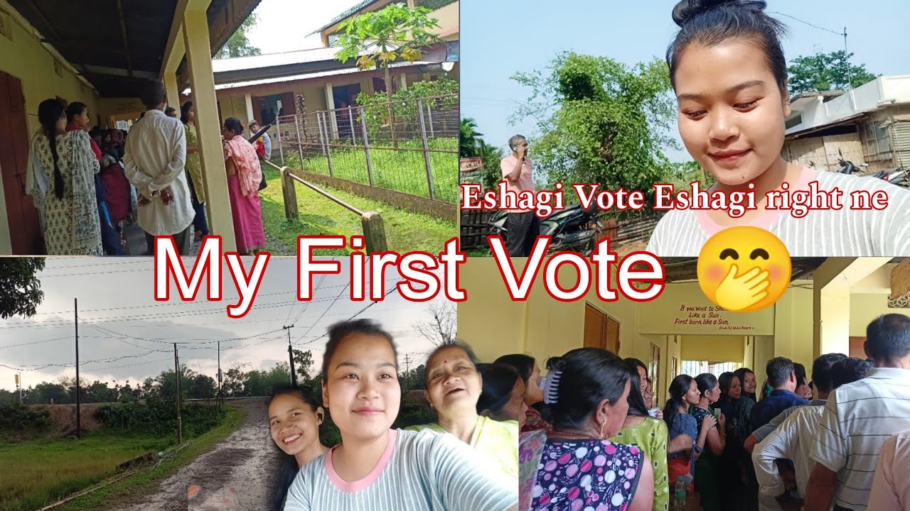 My First Time Voting | My Vote My right | election | vote - YouTube