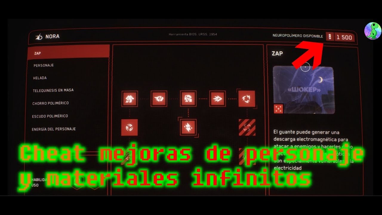 Cheat PC de Atomic Heart, Todas las mejoras y materiales infinitos ...