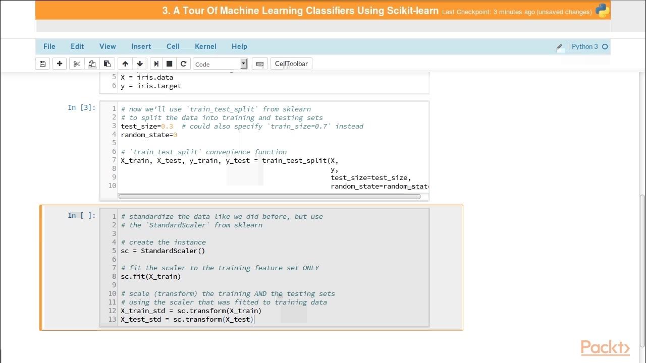 Python Machine Learning - Part 1 : Scikit-Learn Perceptron | packtpub.com - YouTube