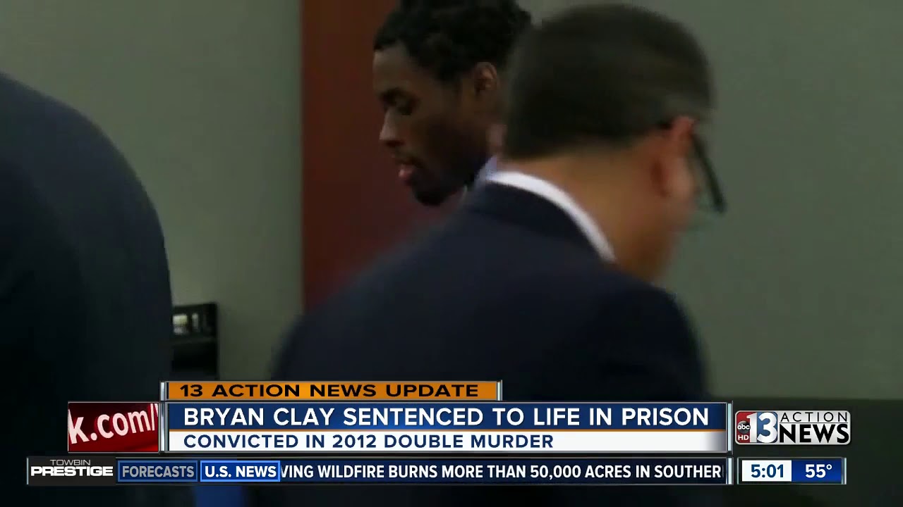 Bryan Clay sentenced to life in prison for murders - YouTube
