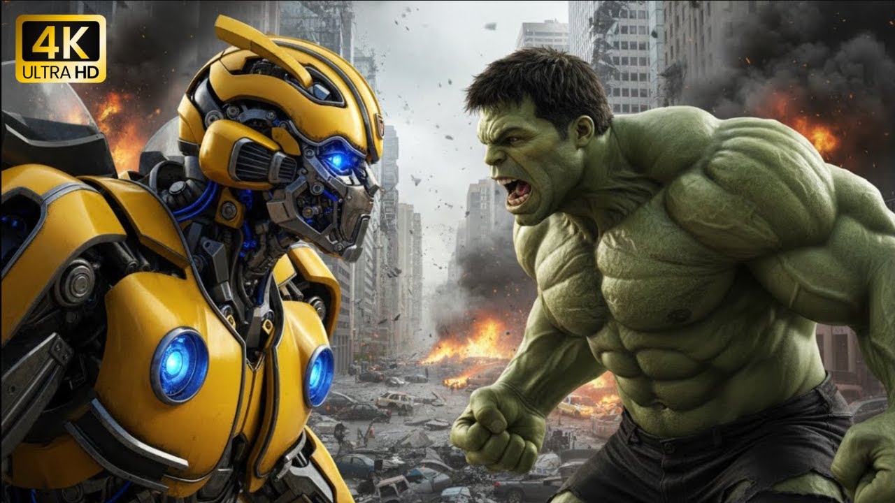 BUMBLEBEE vs HULK – The Most Brutal City Battle Ever! - YouTube