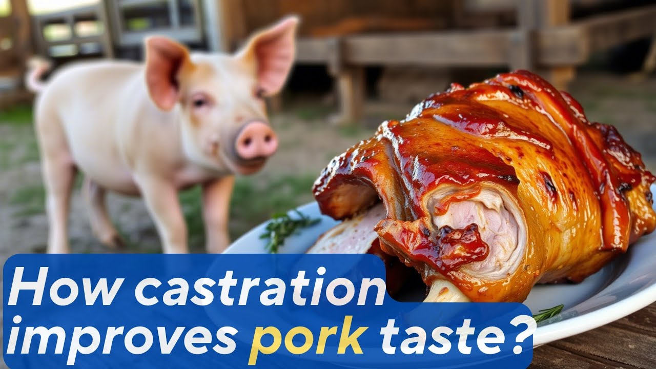 Why We Castrate Male Pigs (And How It's Changing) - YouTube