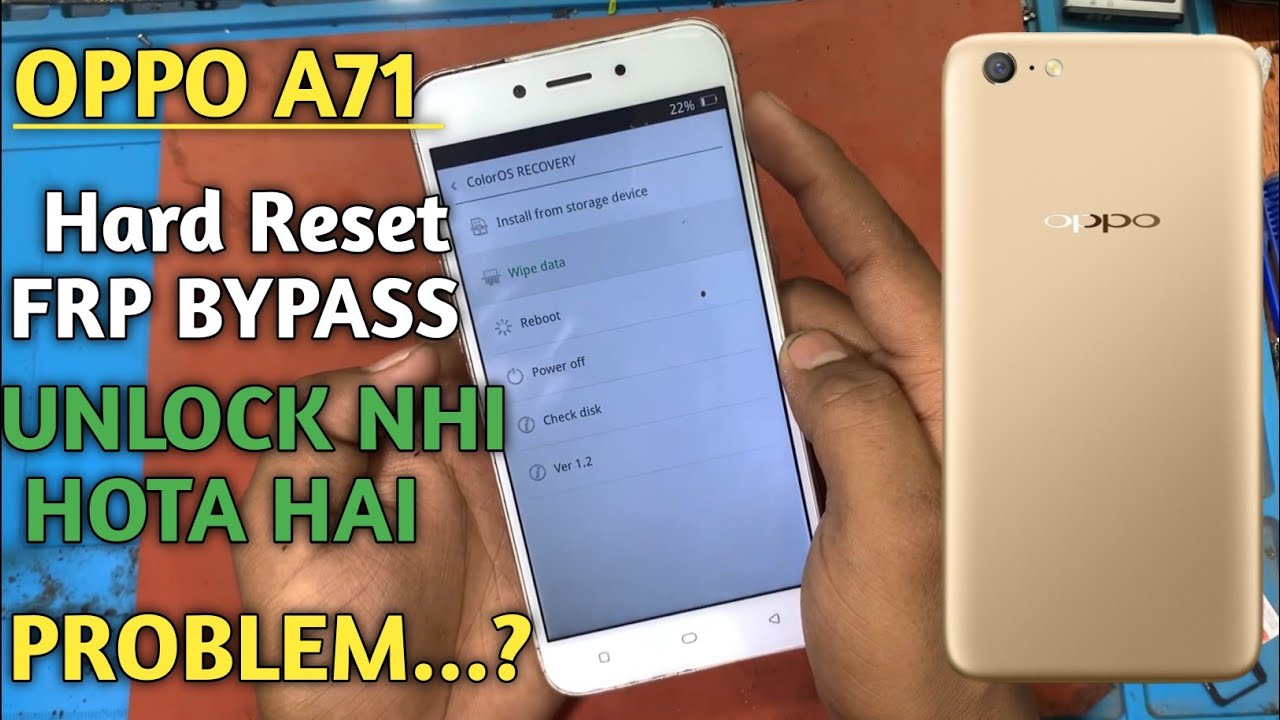 Oppo A71 Hard Reset | Oppo A71 Lock Remove | Oppo A71 Wipe data ...