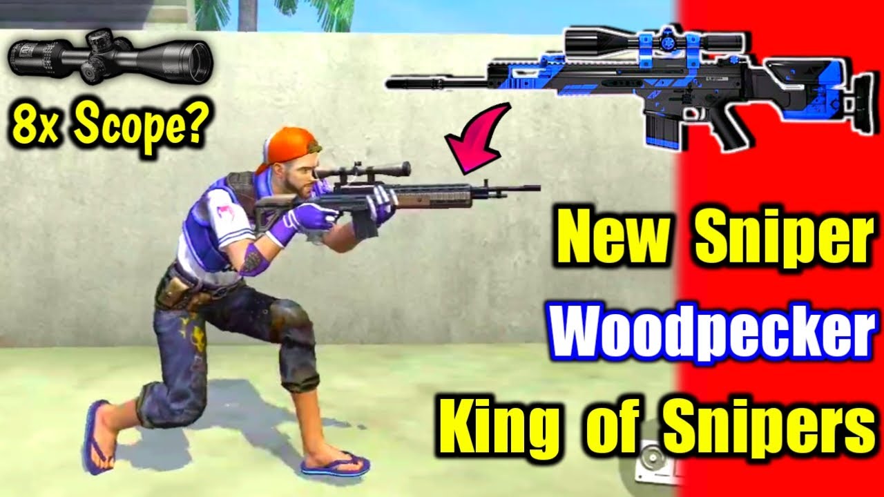 New Sniper with 8x Scope?😵🔥जहर है ये Woodpecker Gun!! - YouTube