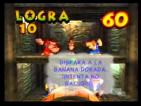 Donkey Kong 64 - 8 Bonus Stages - YouTube