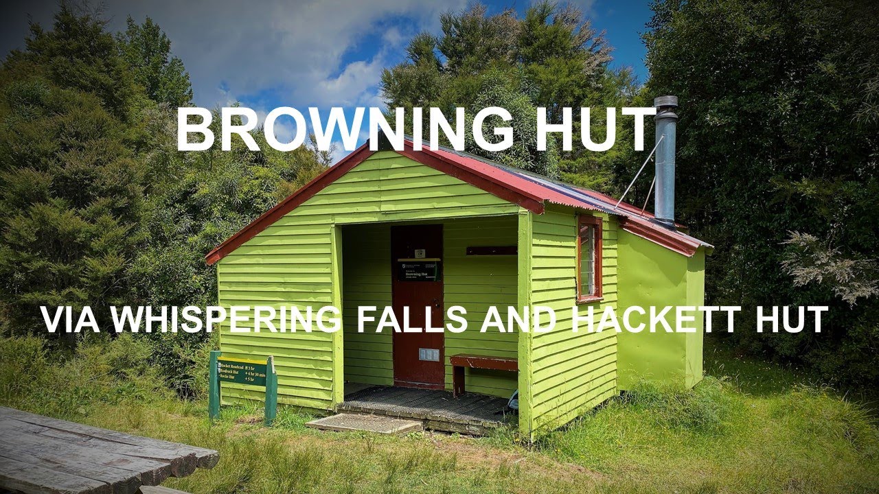 Browning Hut - TRAMP via Whispering FALLS and Hackett HUT - YouTube