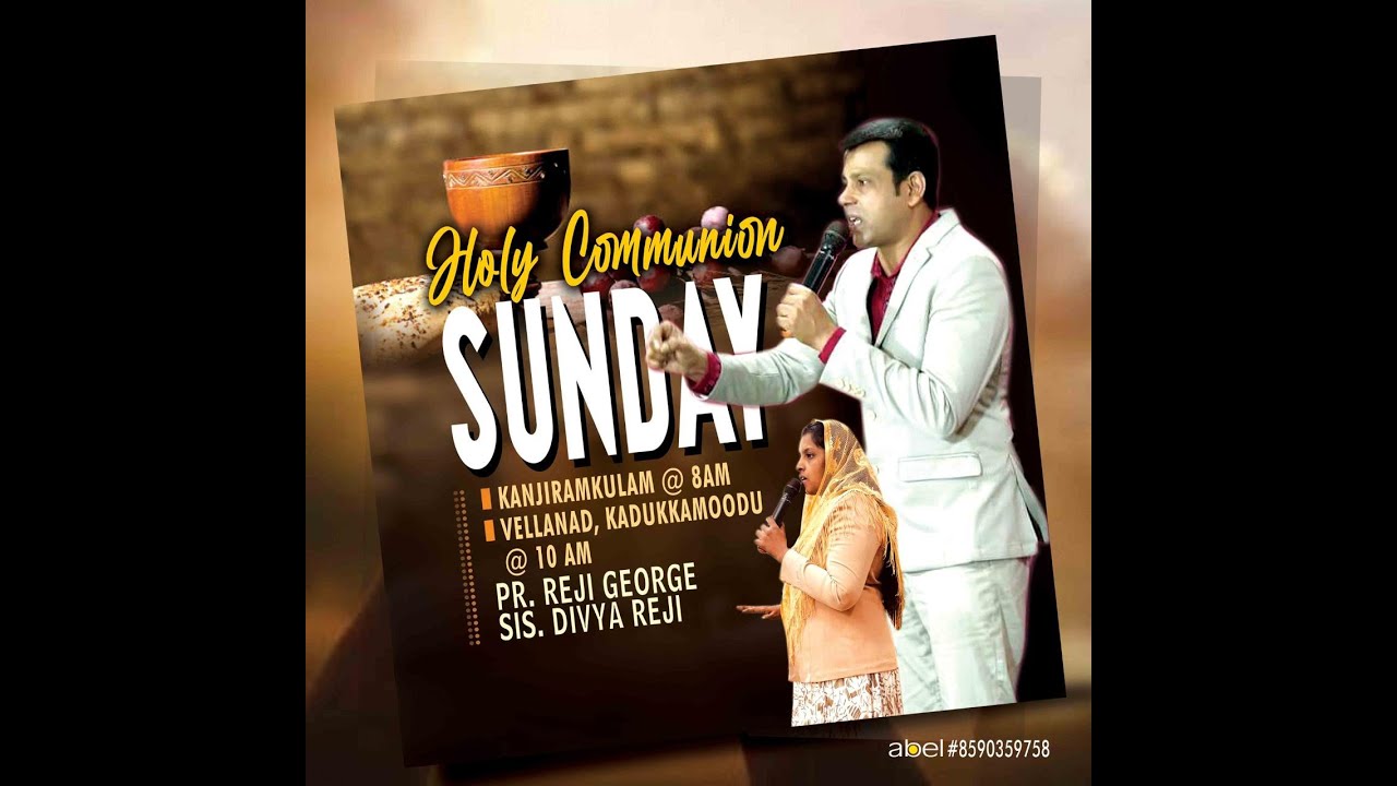 🔴Sunday Service || Pr.Reji George || 31/08/25 ||Session 1 || GGM ...