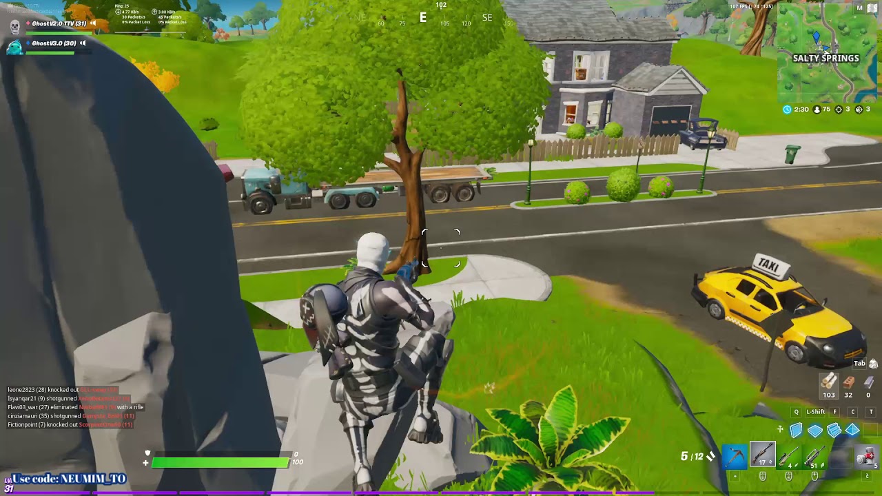 1 HP - fortnite - YouTube