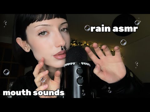 Pure Rain ASMR But its Mouth Sounds [no talking]