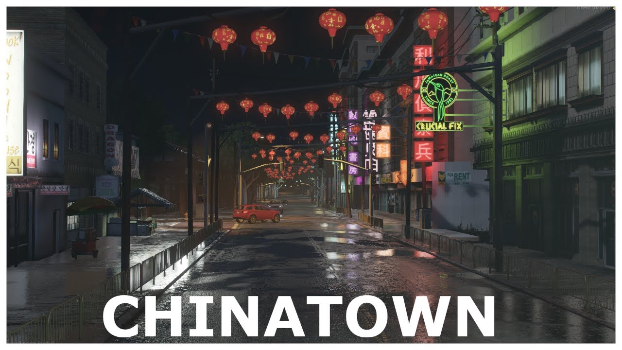 Chinatown | FiveM custom map - YouTube