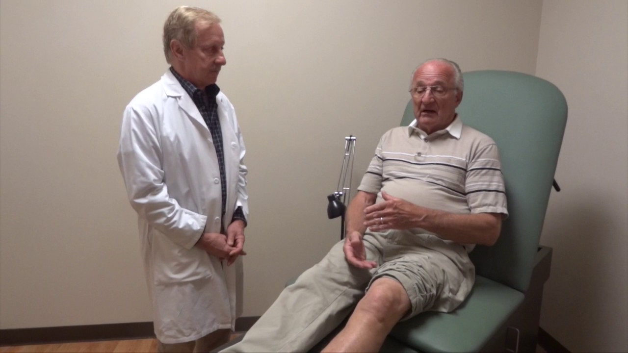 In the exam room - Norbert - Treating Restless Legs - Anderson Podiatry ...
