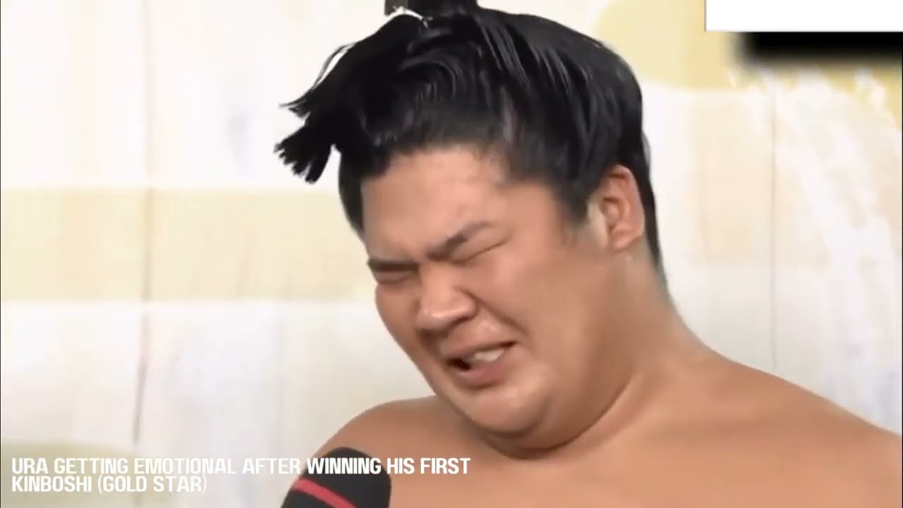 when sumo wrestlers cry, I cry - YouTube