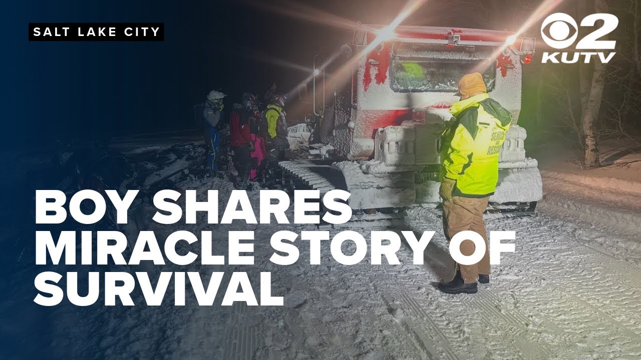 14-year-old Utah boy shares story of rescue after 21 hours alone in ...