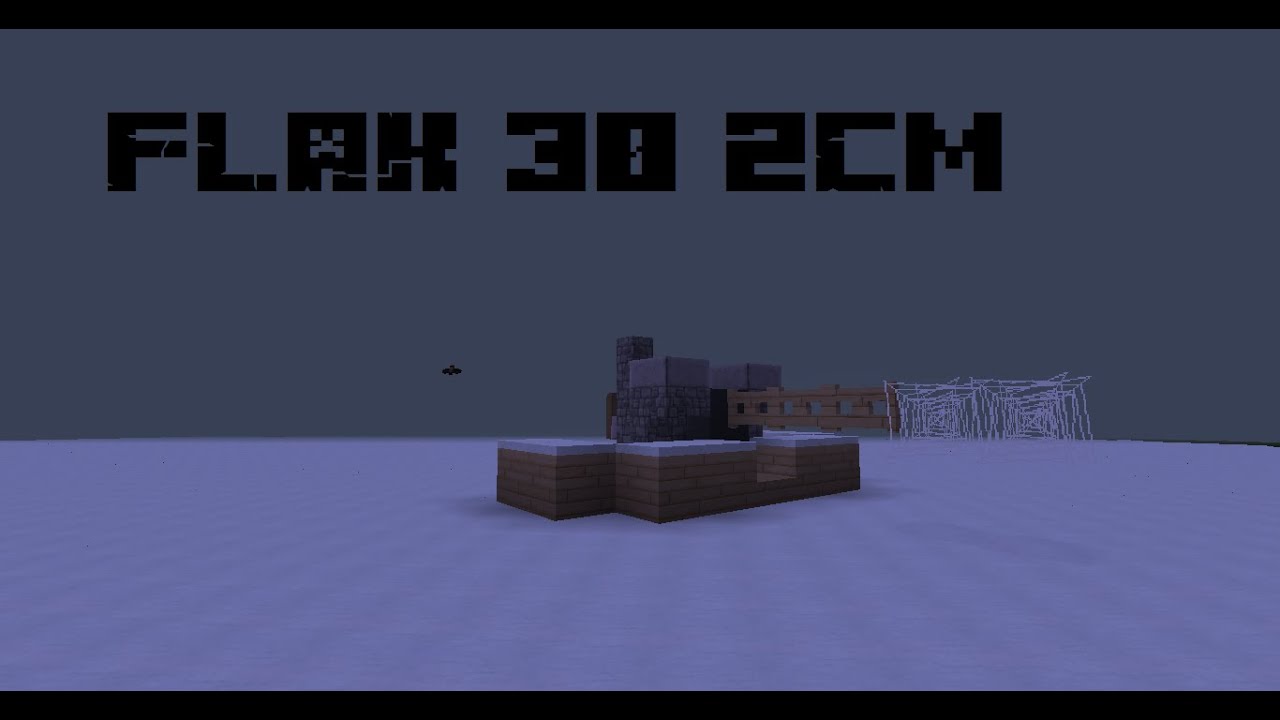 minecraft como hacer un FLAK 30 - YouTube