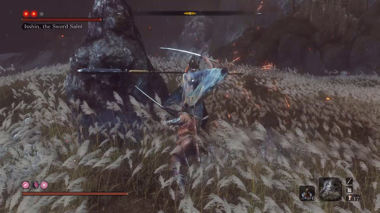 Sekiro - Sword Saint Isshin Fight + Cutscenes - YouTube