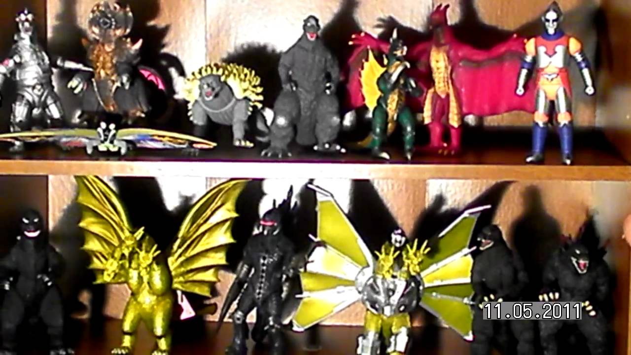 Godzilla Toy collection - YouTube